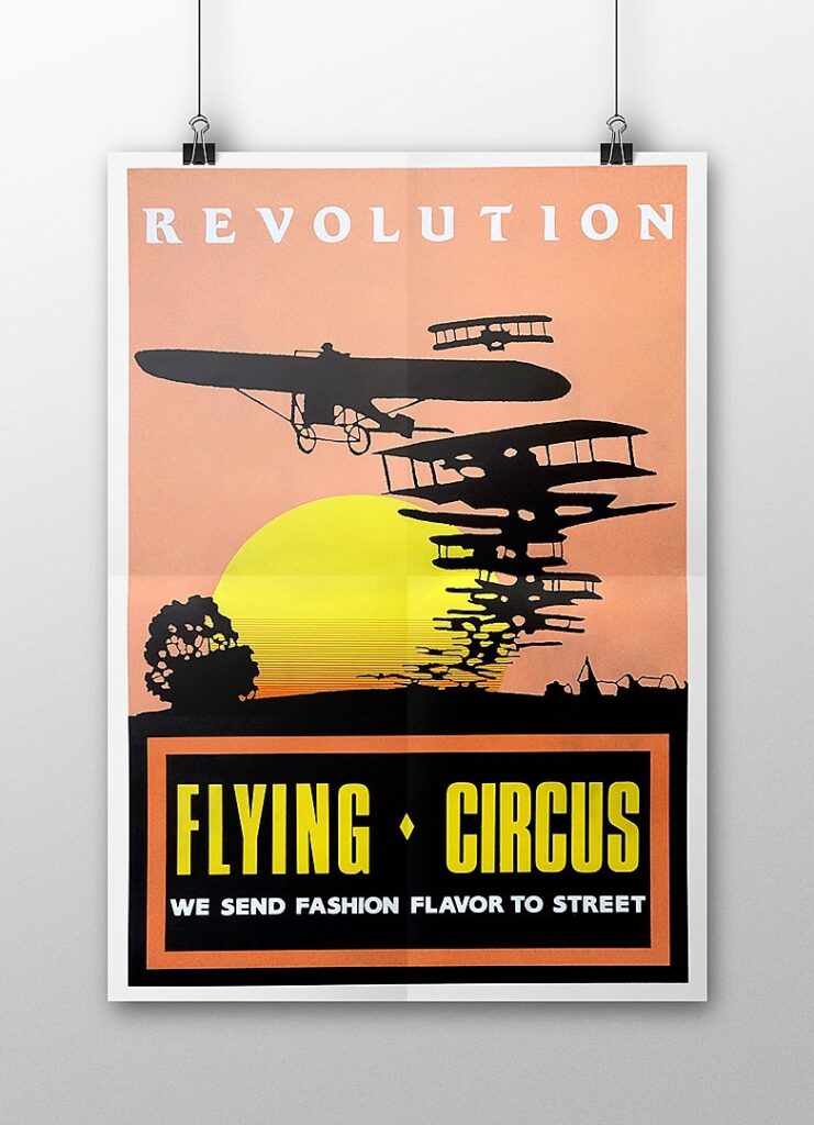Flying Circus Poster | petewong&designers PWAD | HCF Creative | Hong ...